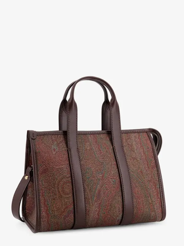 Etro Arnica S Paisley Fabric Handbag With Shoulder Strap - Multicolor