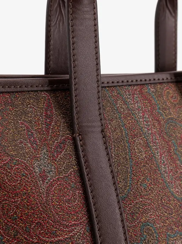 Etro Arnica S Paisley Fabric Handbag With Shoulder Strap - Multicolor