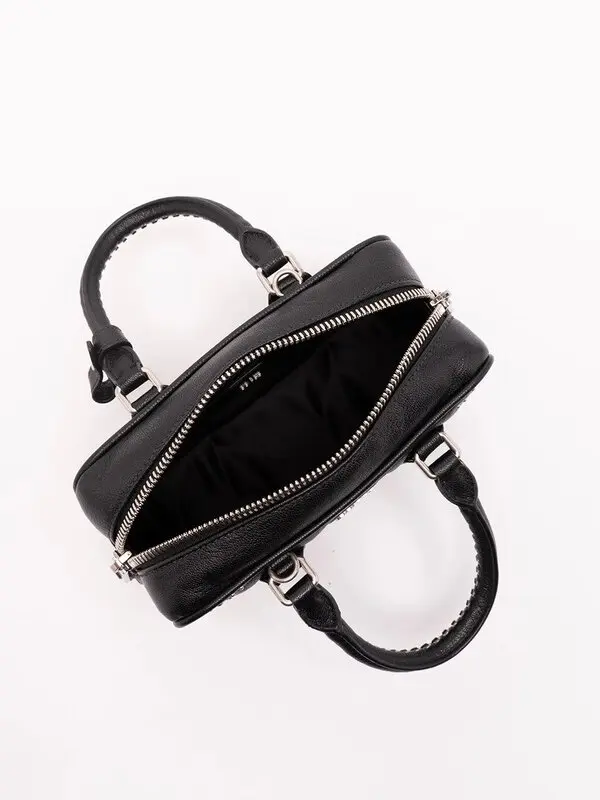 Miu Miu Arcadie` Leather Bag With Studs