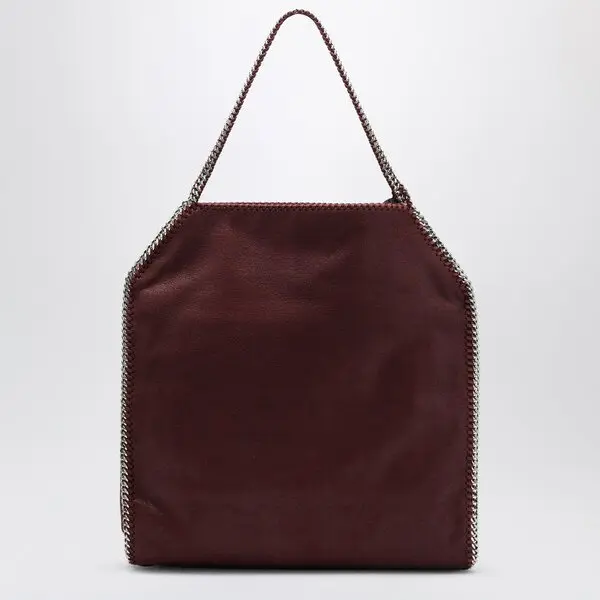 Stella McCartney Tote Bag Baby Bella Large Plum Colour - Red