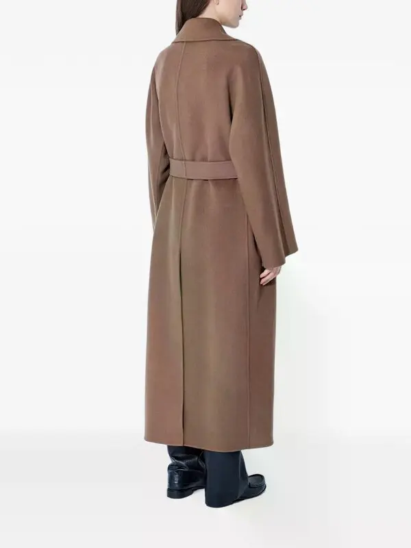 Max Mara Belted Notched-lapel Coat