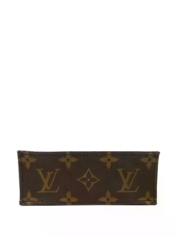 LOUIS VUITTON Petit Sac Plat Monogram Tote Bag