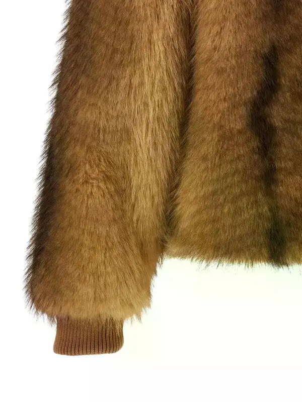 NUDE Faux-fur Bomber Jacket