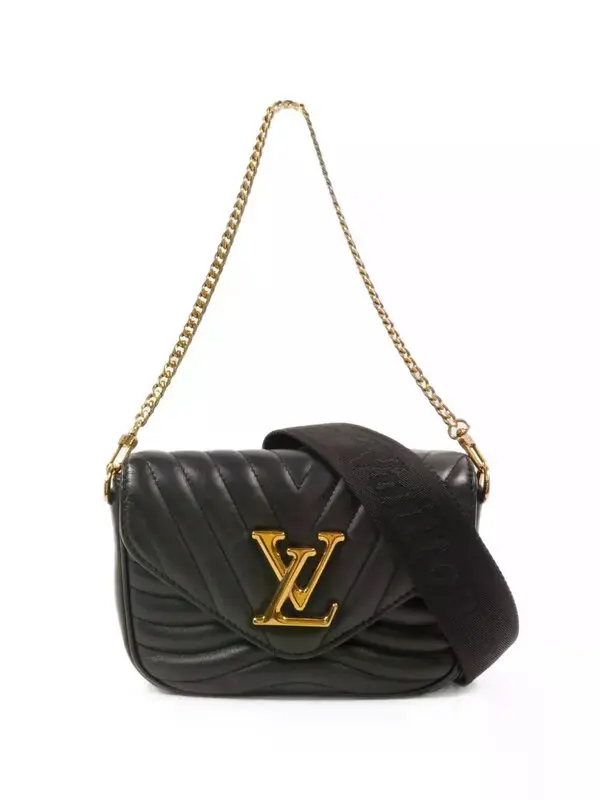 LOUIS VUITTON New Wave Shoulder Bag - Black