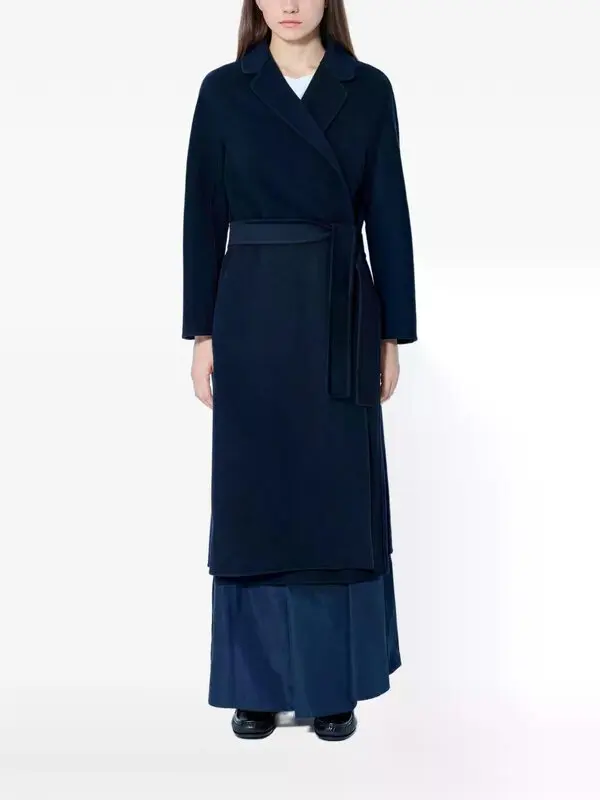 Max Mara Belted Wrap-around Coat