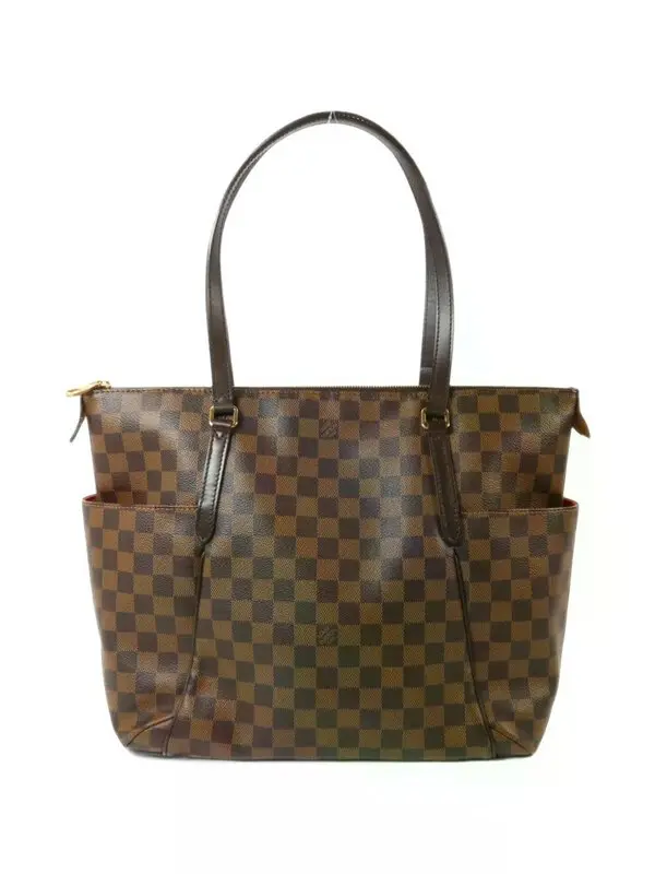 LOUIS VUITTON Mm Damier Ebene Totally Shoulder Bag