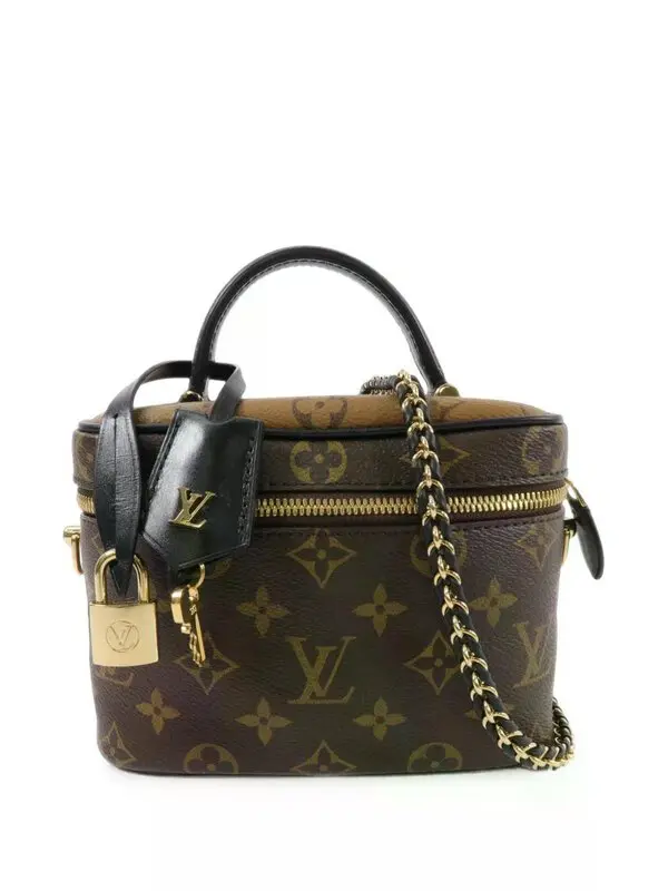 LOUIS VUITTON Pm Monogram Reverse Vanity Bag