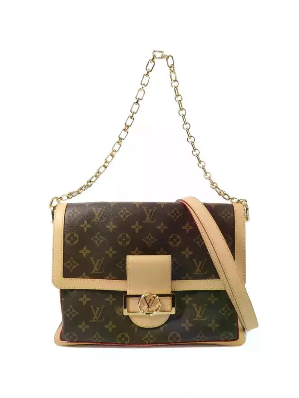 LOUIS VUITTON Gm Dauphine Soft Shoulder Bag