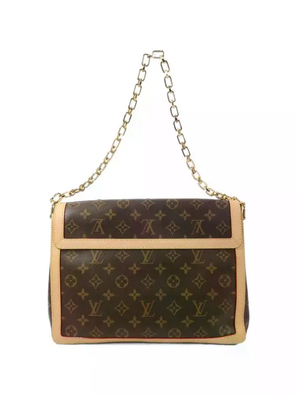 LOUIS VUITTON Gm Dauphine Soft Shoulder Bag