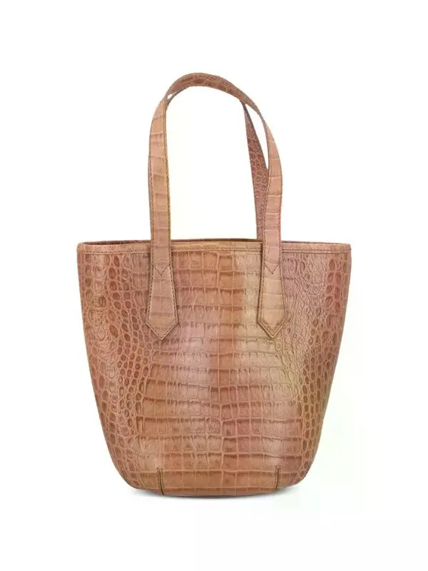 Max Mara Croc-effect Tote Bag