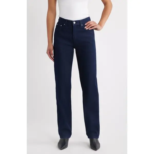 DL1961 Cate High Waist Slim Straight Leg Jeans