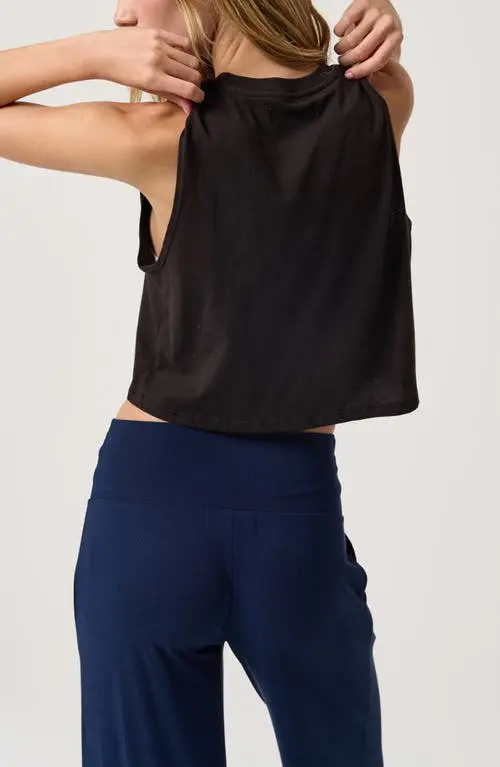 Spiritual Gangster Night Life Spirit Crop Tank