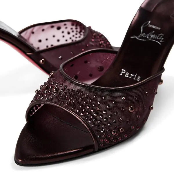 CHRISTIAN LOUBOUTIN Simple High-heeled Slippers