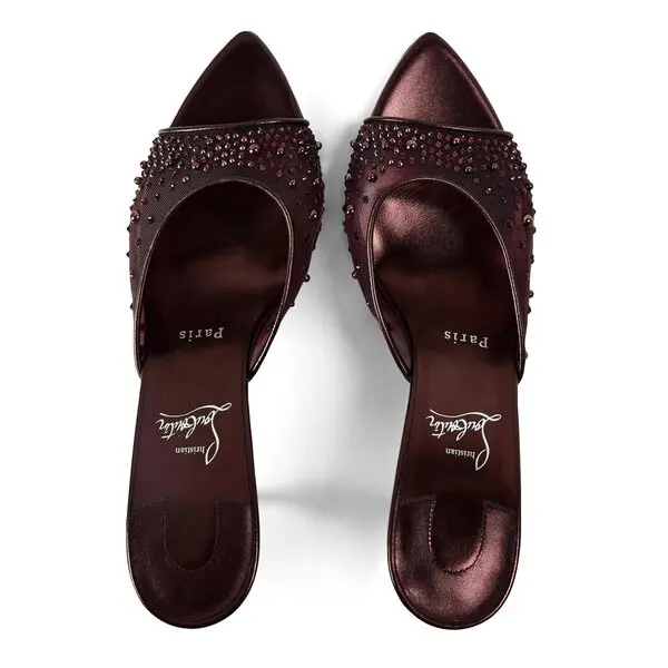 CHRISTIAN LOUBOUTIN Simple High-heeled Slippers