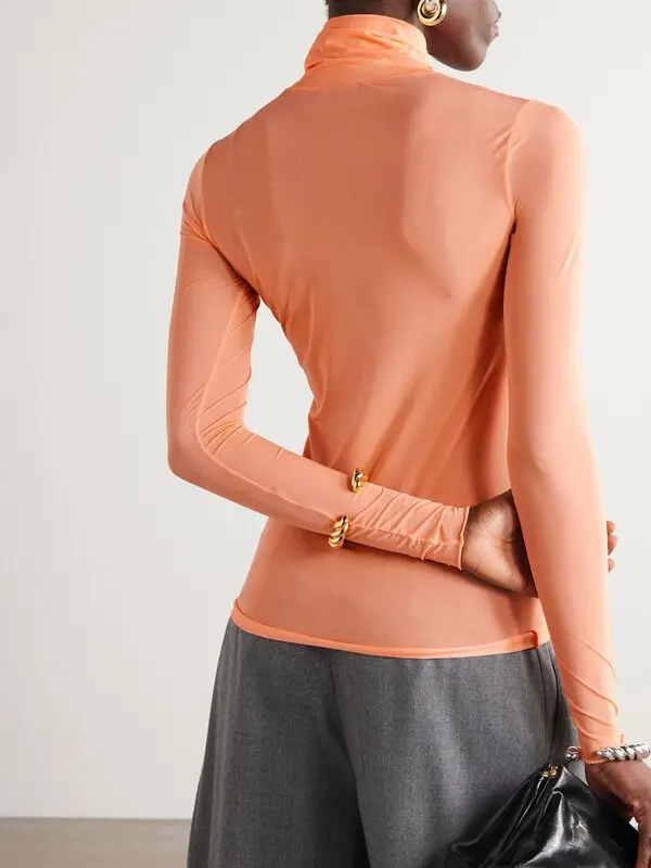 Dries Van Noten Lightweight And Slim-fitting Turtleneck Top