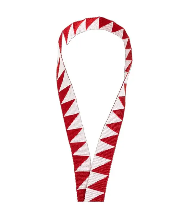 Versace Patterned Lanyard Keychain