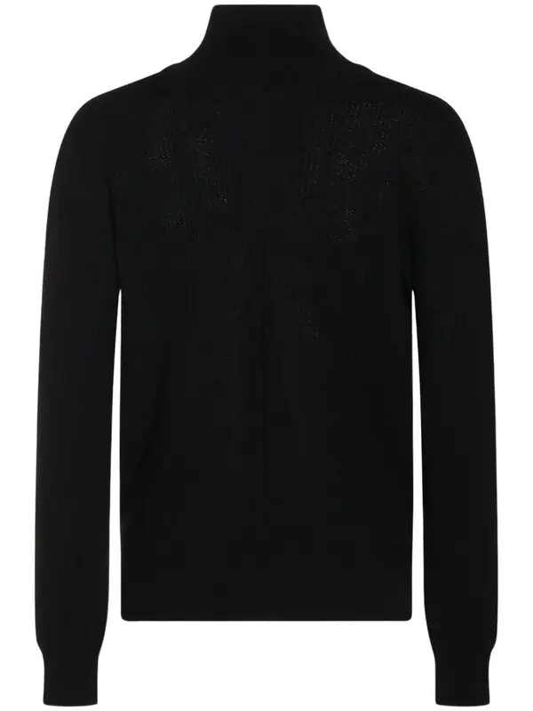 Rick Owens Ribbed-knit Roll-neck Sweater