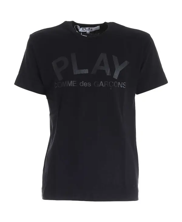 Play Comme Des Garcon Logo Printed T-shirt