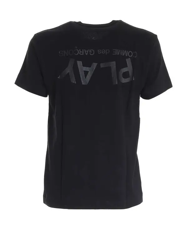 Play Comme Des Garcon Logo Printed T-shirt