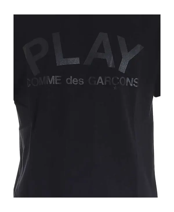 Play Comme Des Garcon Logo Printed T-shirt