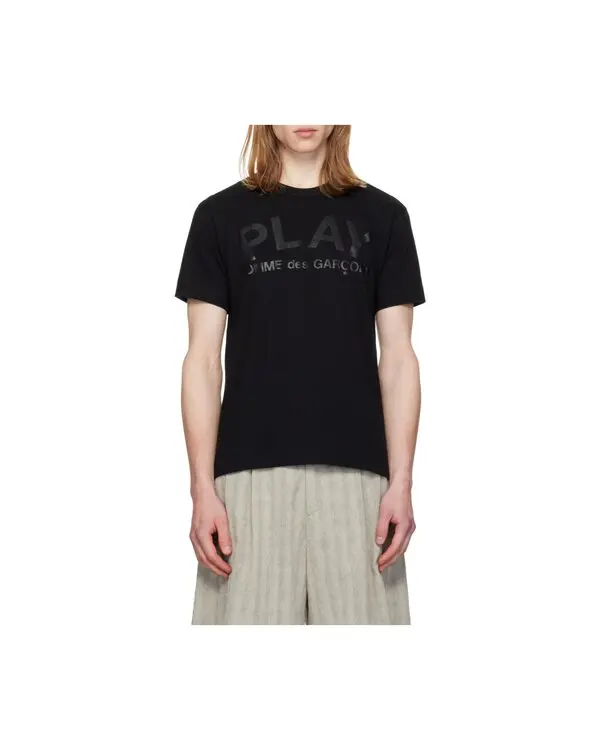 Play Comme Des Garcon Logo Printed T-shirt