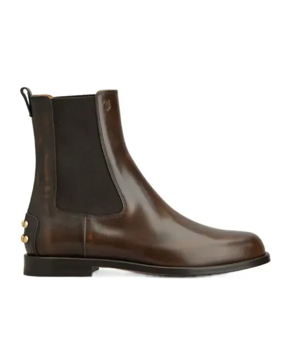 TOD'S Studded Chelsea Ankle Boots