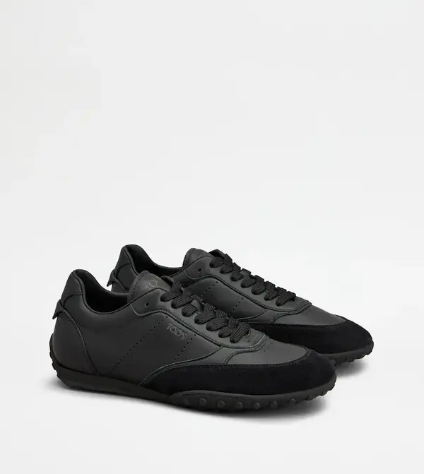 TOD'S Perforated Detail Lace-up Sneakers
