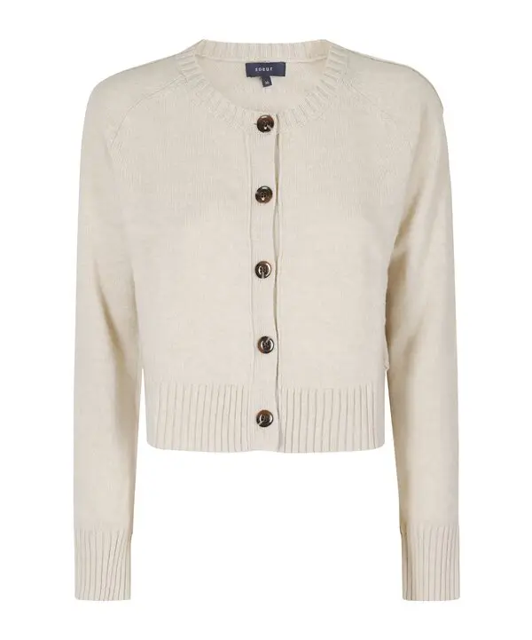 Soeur Ribbed-knit Crew-neck Top