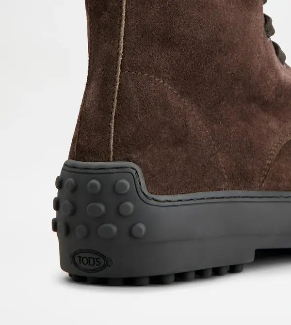 TOD'S Win Gomm Lace-up Ankle Boots