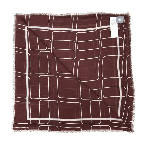 Max Mara Patterned Scarf