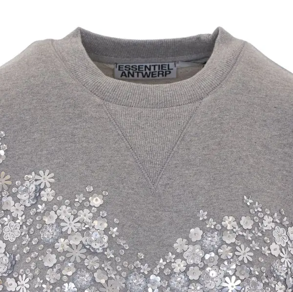 Essentiel Antwerp Kruimel Embellished Sweatshirt