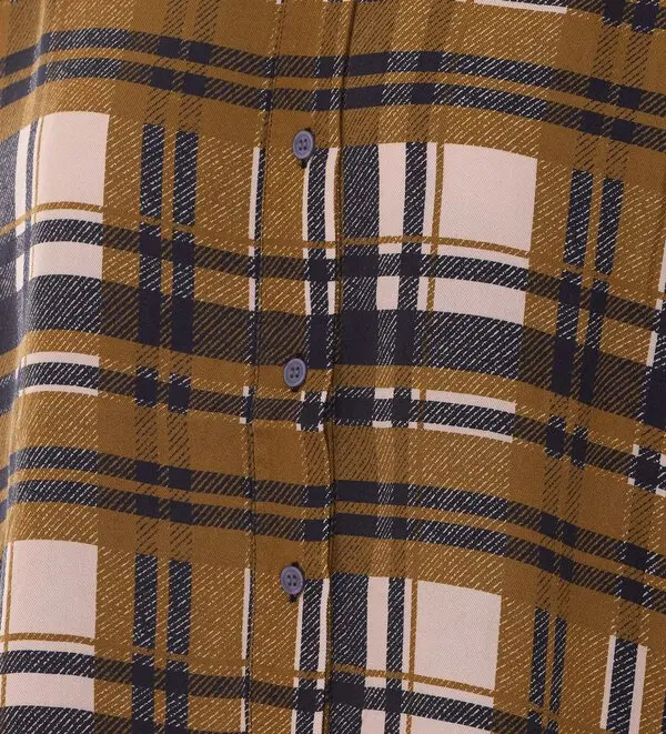 Essentiel Antwerp Krispy Checked Button-up Shirt