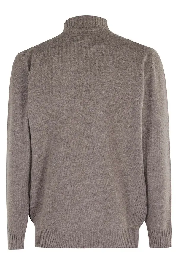Barbour Long Sleeve Half-zip Jumper