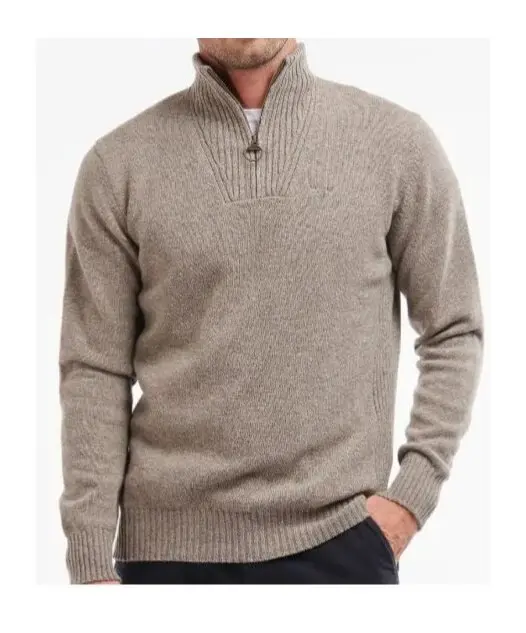 Barbour Long Sleeve Half-zip Jumper