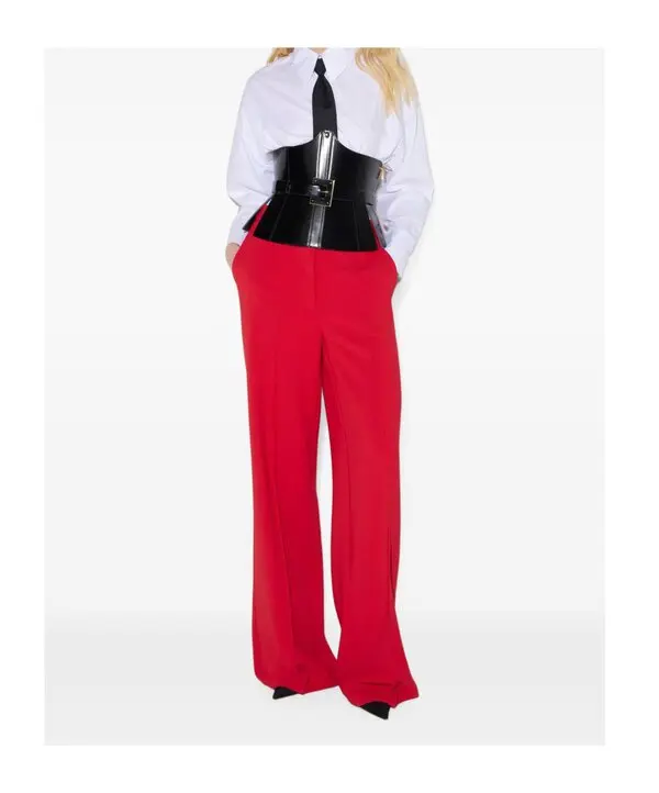 Elisabetta Franchi Poplin Shirt With Bow Tie