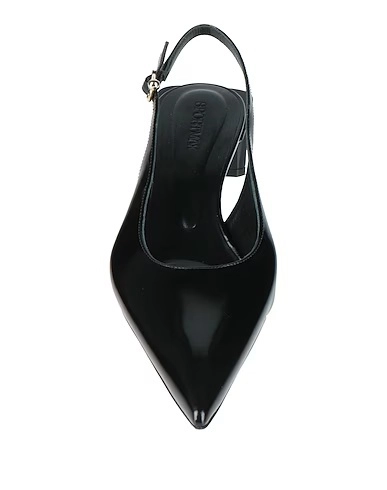 Sportmax Minimalist Patent Leather High Heels