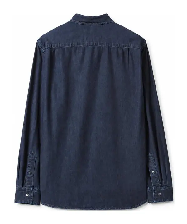 Maison Kitsuné Profile Fox Denim Casual Shirt