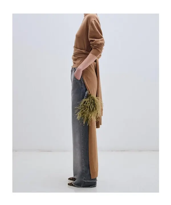 DARKPARK Gia Knit Oversized Long T-shirt