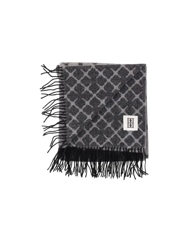 BY MALENE BIRGER Fringed Patterned Scarf