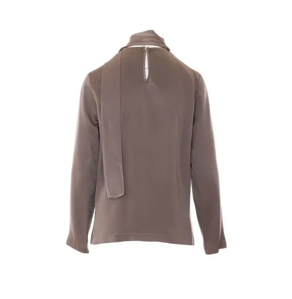 Fabiana Filippi Falcon Scarf Detail Top