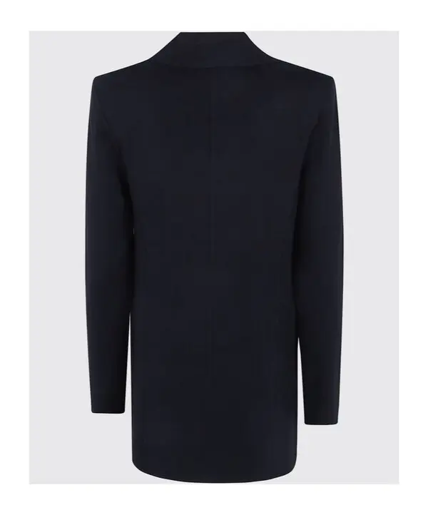 Elisabetta Franchi Double-breasted Knit Blazer