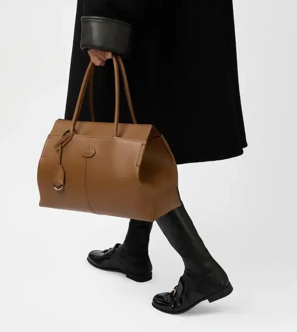 TOD'S Shopping Bag In Leather Medium