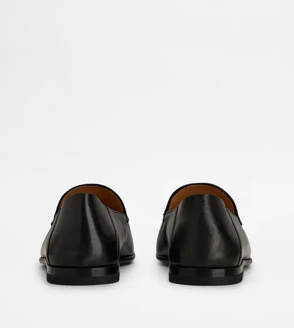 TOD'S Mule Loafers In Nappa Leather - Black