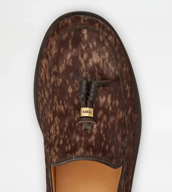 TOD'S Loafers In Pony Effect Leather