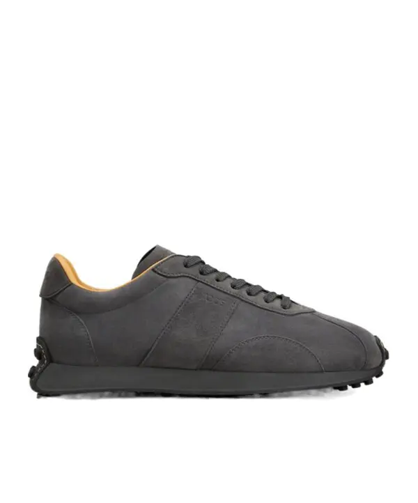 TOD'S T Vintage Sneakers In Pashmy Suede - Grey