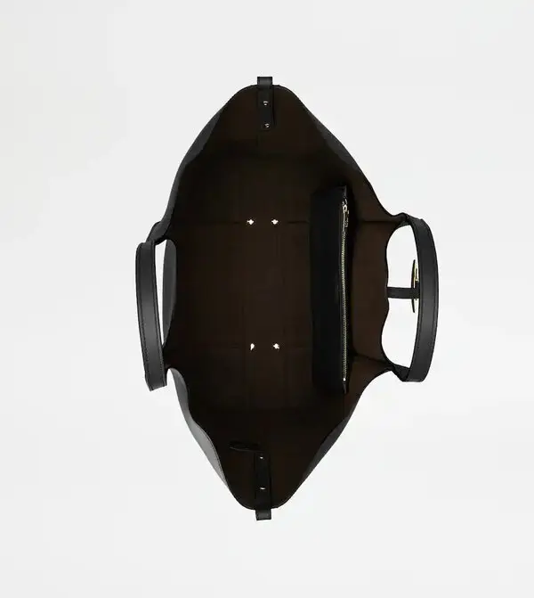 TOD'S T Timeless Shopping Bag In Leather Medium