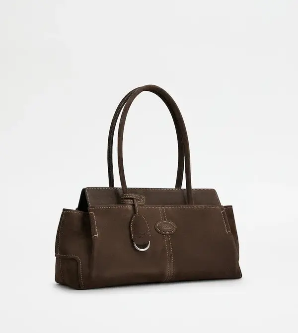 TOD'S Shoulder Bag In Suede Small