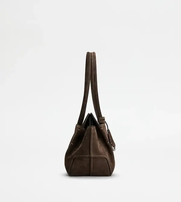 TOD'S Shoulder Bag In Suede Small