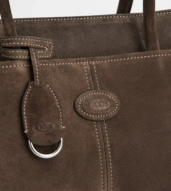 TOD'S Shoulder Bag In Suede Small