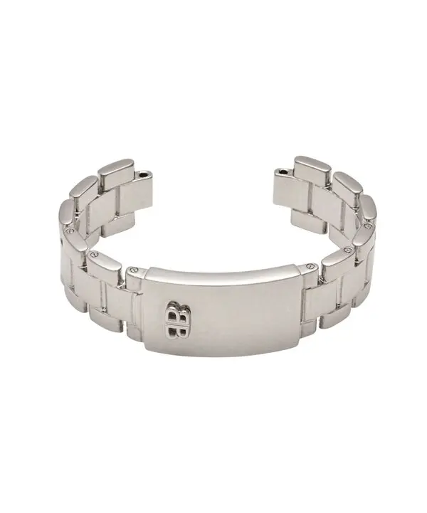 Balenciaga Metal Bracelet - Silver